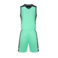 CHEEREAM Soccer Jerseys Sets for Kids Crew Neck Sleeveless Tank Tops ...
