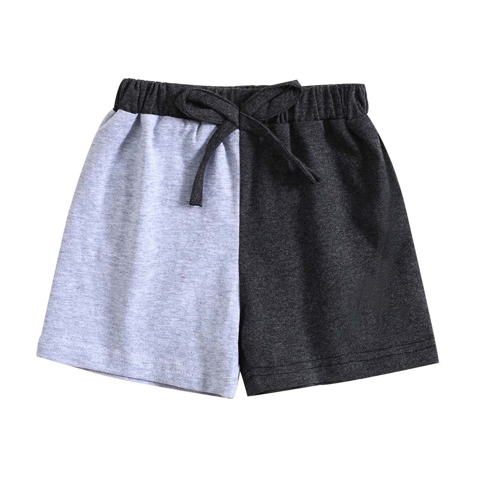 CHEEREAM Toddler Boys Girls Shorts with Drawstring and Pockets Kids ...