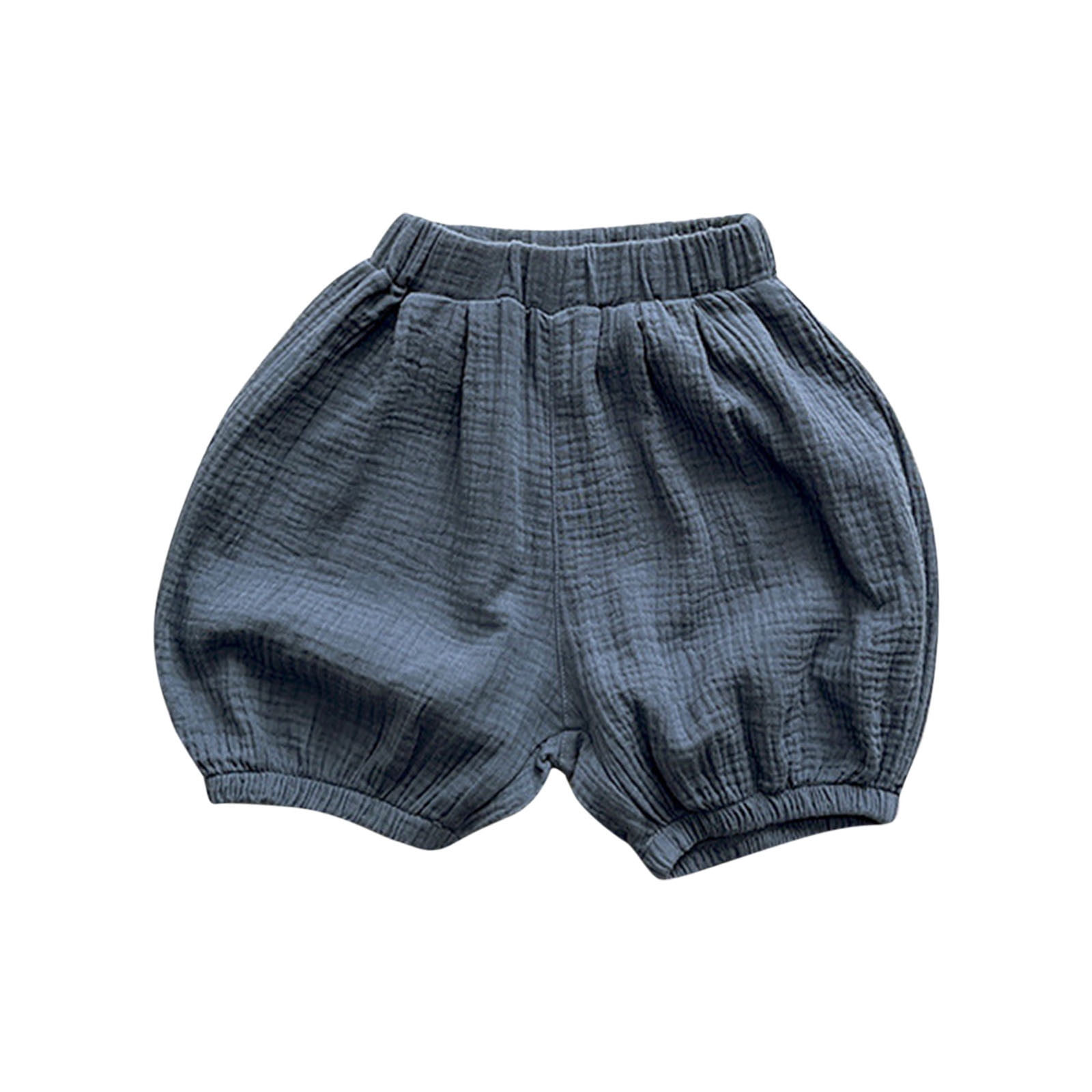 CHEEREAM Toddler Girls Boys Cotton Linen Blend Cute Bloomer Shorts ...