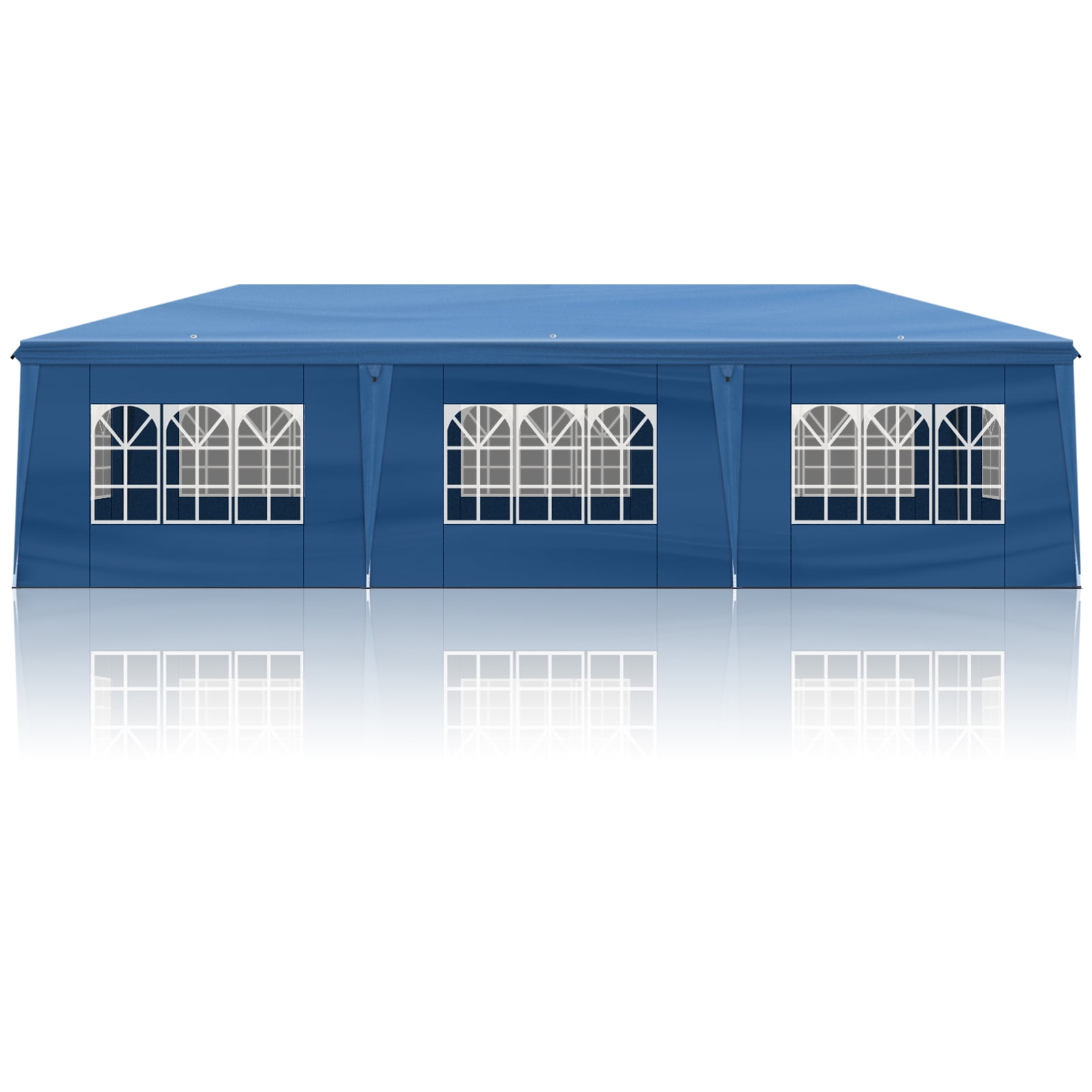 CHEERFUN 10x30ft Outdoor Canopy Party Tent with Removable Sidewalls for ...