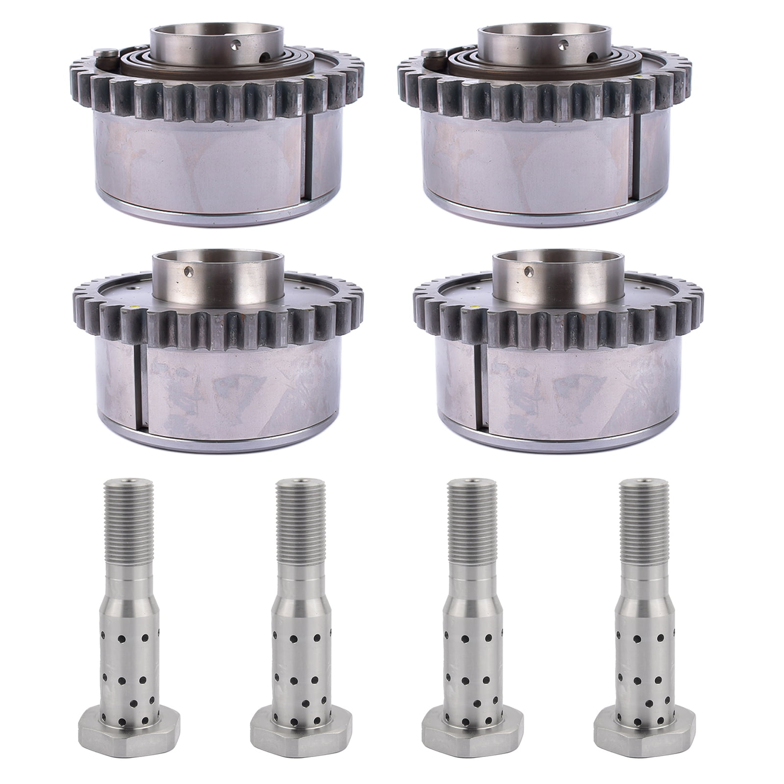 CHEERFUN 2x Camshaft Phaser & 2x Oil Control Valves For 3.6L Dodge ...