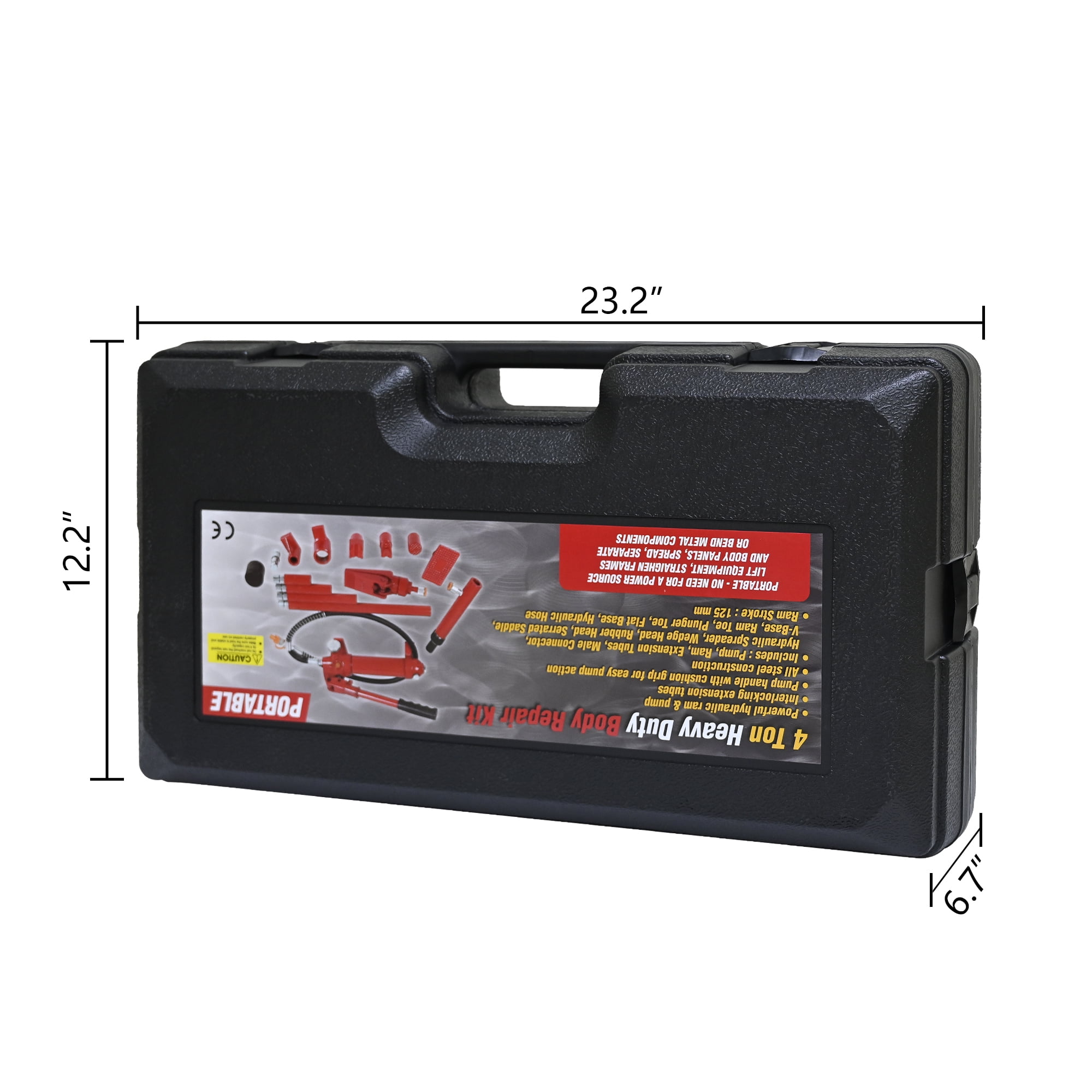 CHEERFUN 4 Ton Hydraulic Separating Jack, Sheet Metal Repair Tool Kit ...