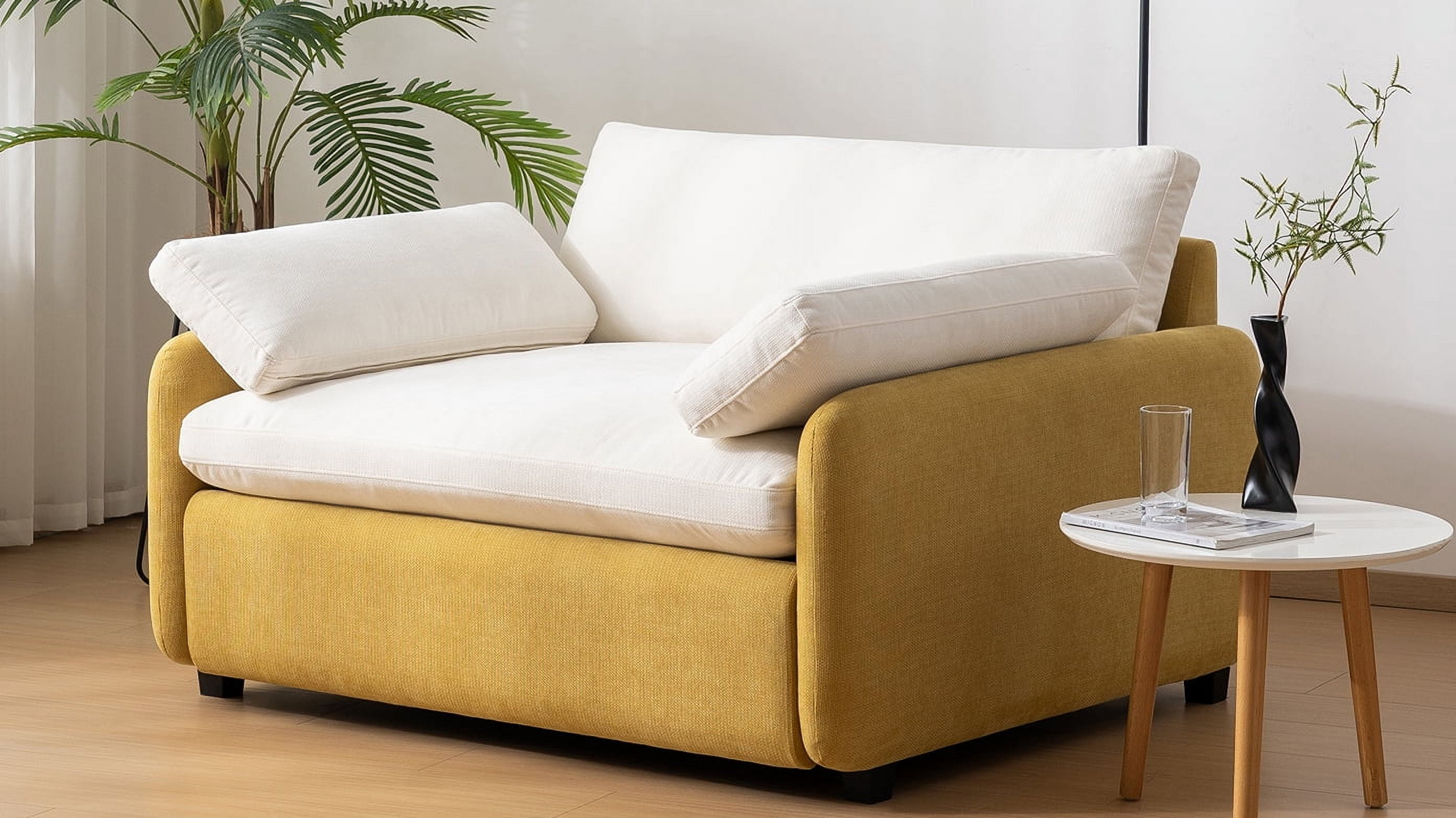 CHEERFUN 50*43' Oversized Chenille Single Sofa Chair, Modern ...