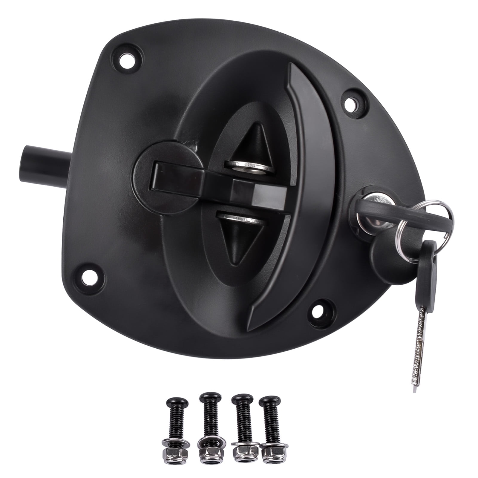 CHEERFUN Door Latch Assembly with T Handle and 2 Keys for Cummins ...