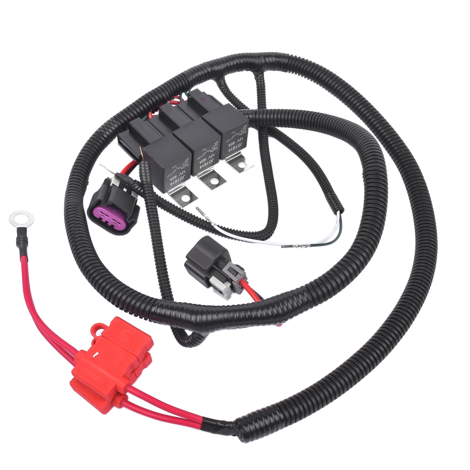 CHEERFUN Dual Electric Fan Upgrade Wiring Harness for 1999–2006 GM ...