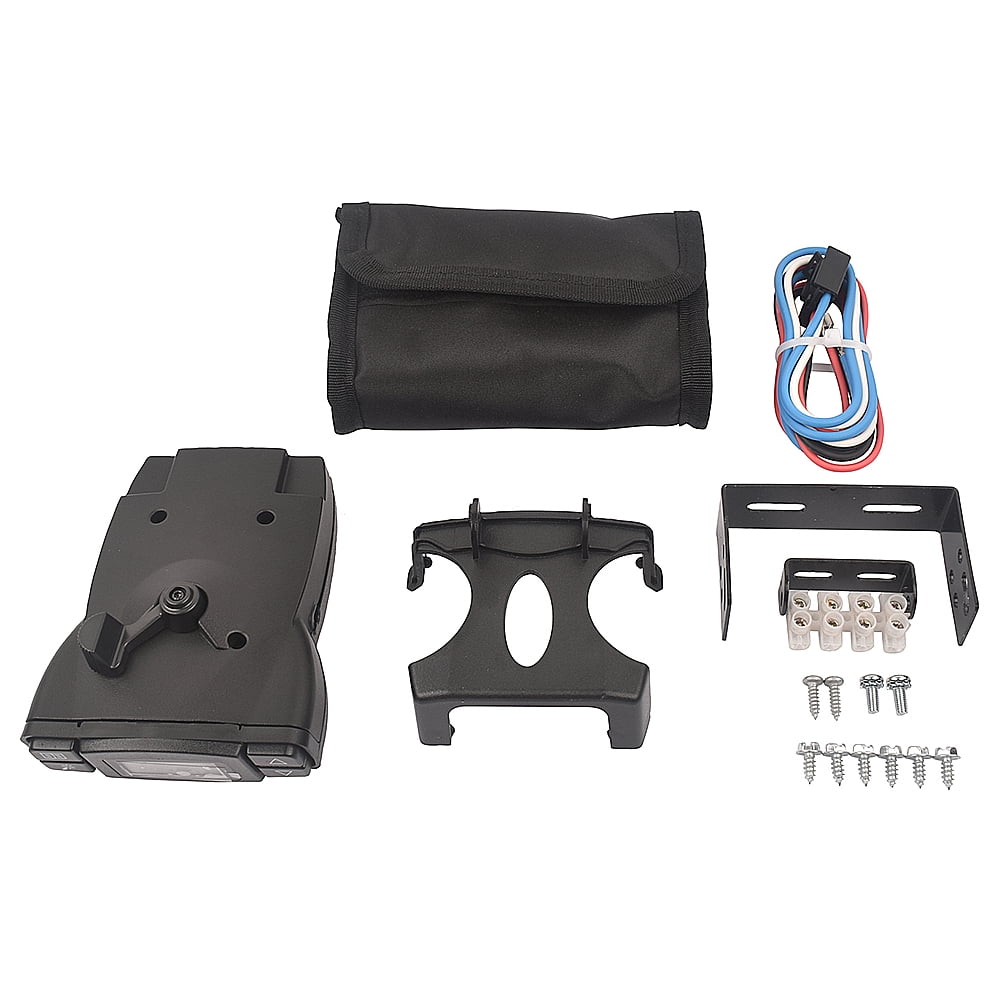 CHEERFUN Electric Trailer Brake Control Module Controller with Wiring ...