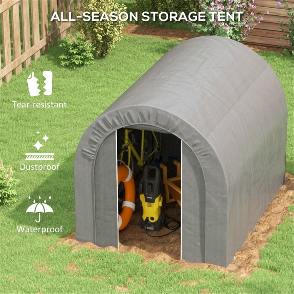 CHEERFUN Outdoor Storage Tent, Waterproof, Dustproof, Tear-Resistant ...