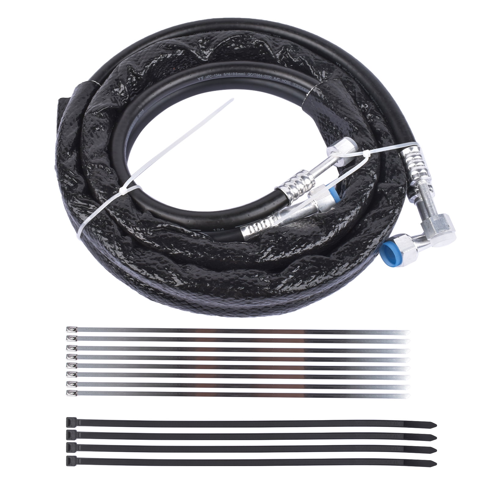 CHEERFUN Rear/Aux AC Lines C4677 for 2008-2011 Dodge Caravan Town and ...