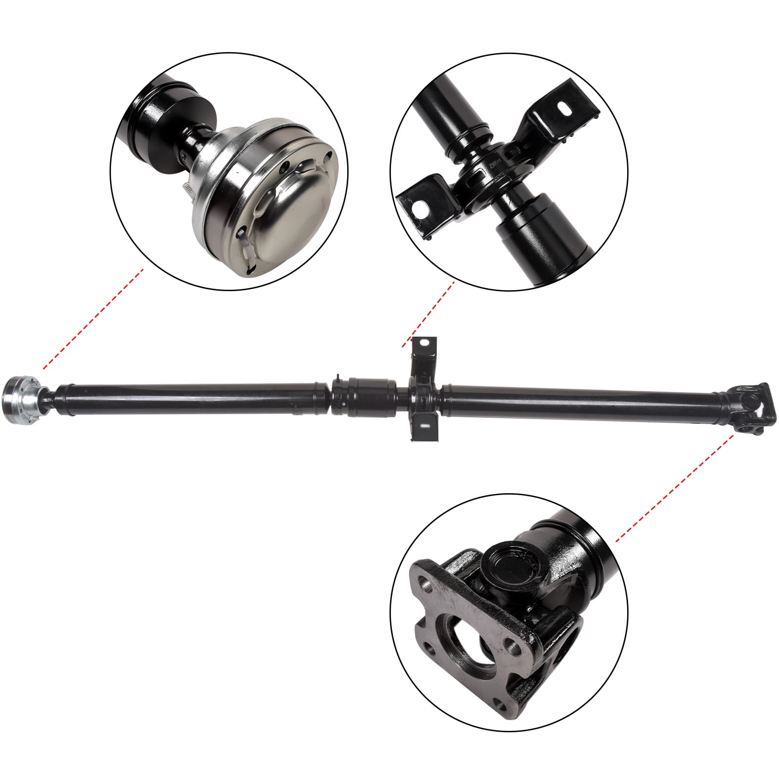 CHEERFUN Rear Driveshaft Assembly for Buick Enclave Chevy Traverse GMC ...