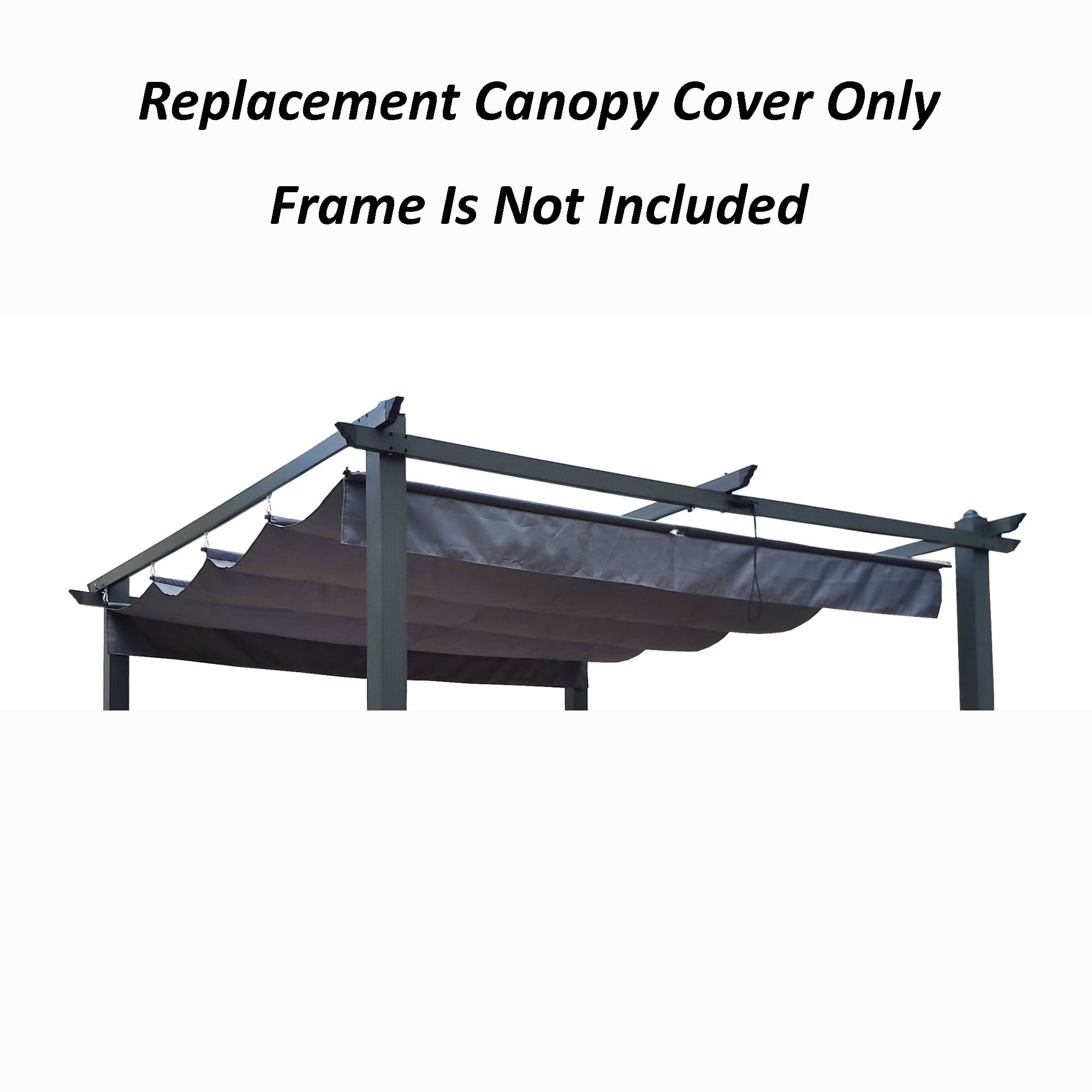 CHEERFUN Replacement Canopy Top Fabric for 10x10 Ft Outdoor Patio ...