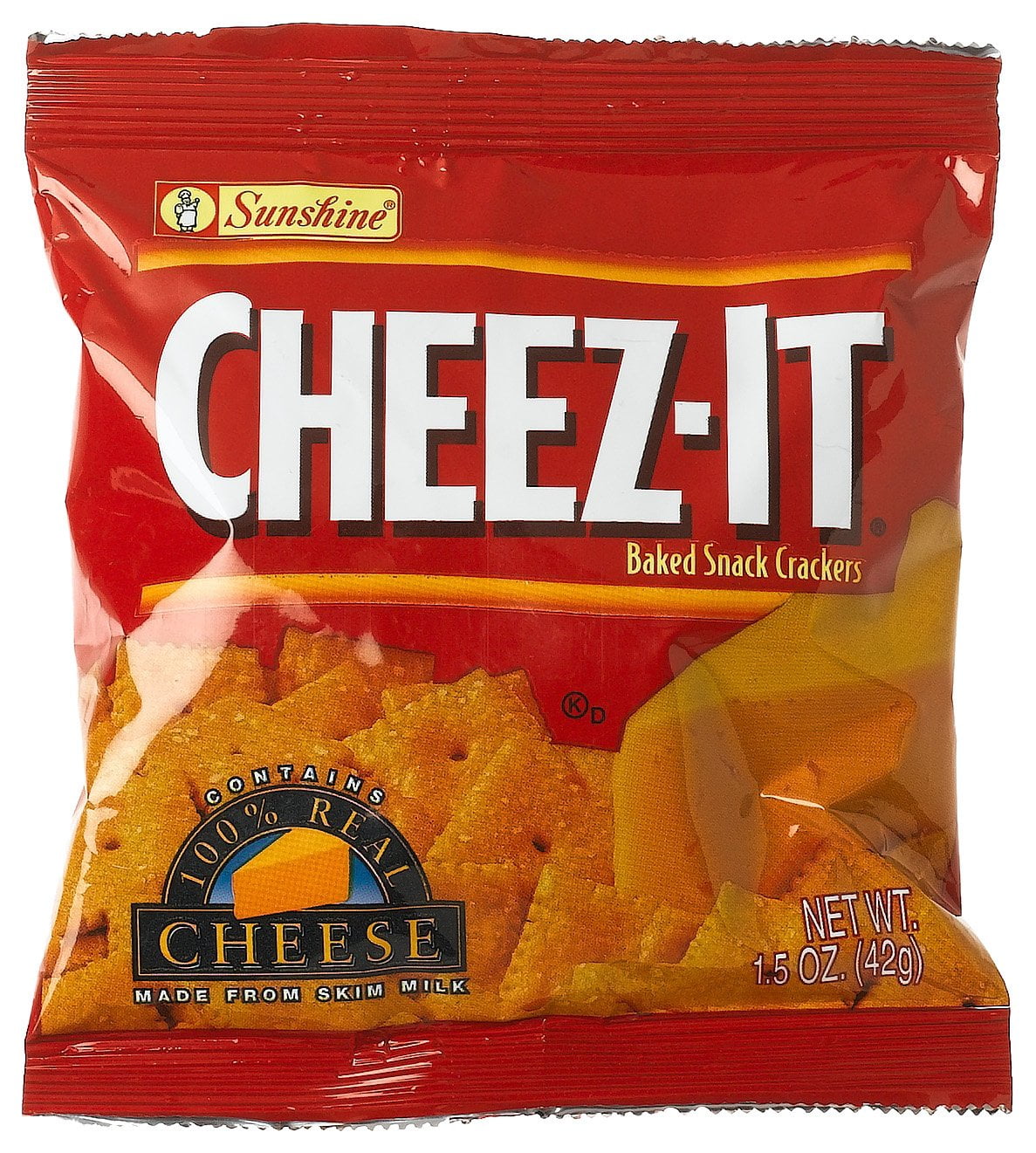 CHEEZ-IT Baked Snack Crackers, MZF22 Crackers, 1.5-Ounce Single Serve ...