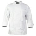 Chef Code Men's 8 Pearl Button Chef Coat, White, Small - Walmart.com