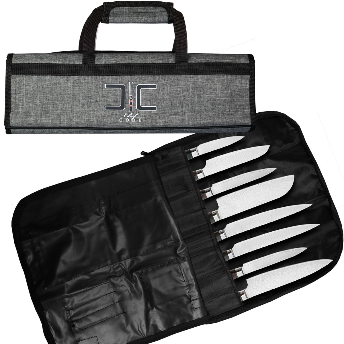 CHEF CODE Chef Knife Bag, Roll Bag for Kitchen Knife Storage - Walmart.com