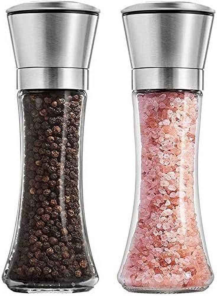 CHEF GRIDS High Quality Salt And Pepper Grinder Set - Refillable ...