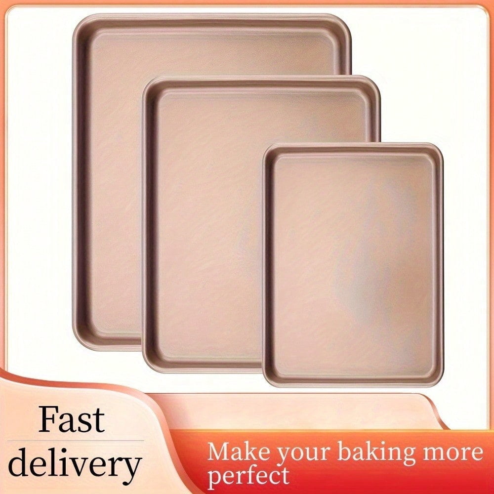 CHEF LANG Deep Baking Pans Sets Nonstick,Baking Sheets for Oven ...