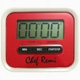 CHEF REMI Latest Digital Kitchen Timer, RED - Walmart.com