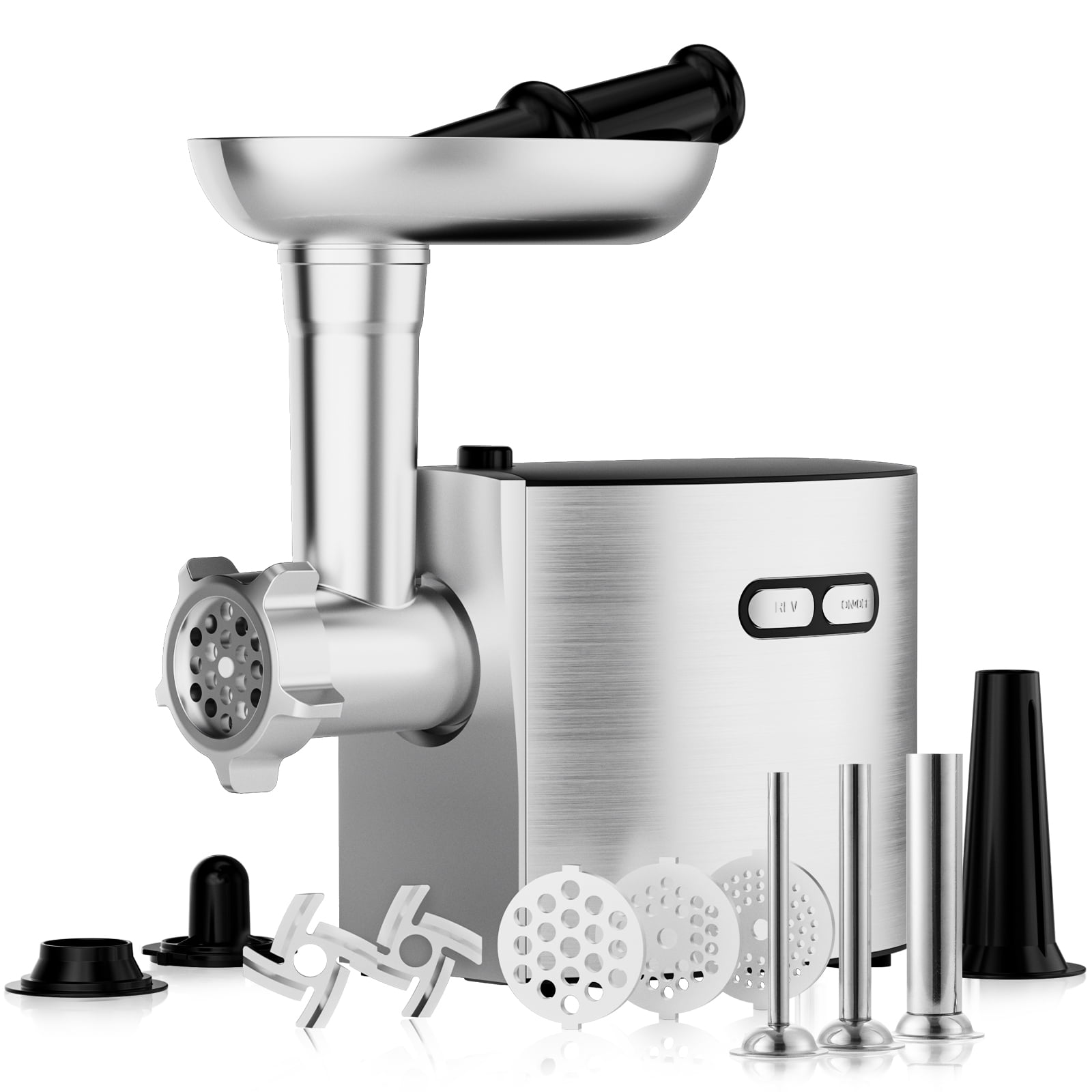 CHEFFANO Meat Grinder, 2600W Max Stainless Steel Meat Grinder Electric ...