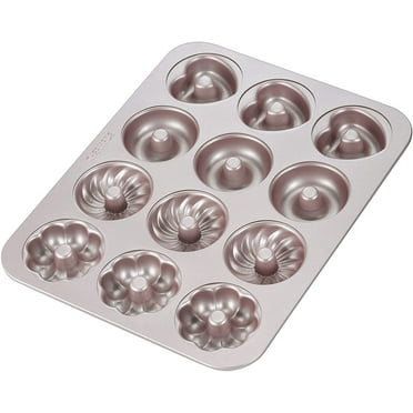 Wilton Non-Stick Mini Fluted Tube Pan, 12-Cavity - Walmart.com
