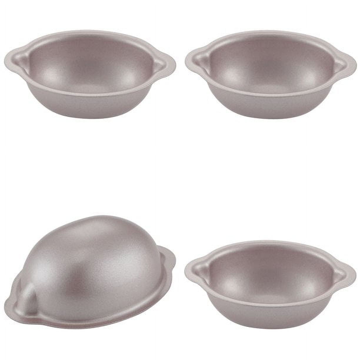 CHEFMADE Mini Cake Pan Set, 3.5-inch 4Pcs Non-Stick Lemon-Shaped Cake ...
