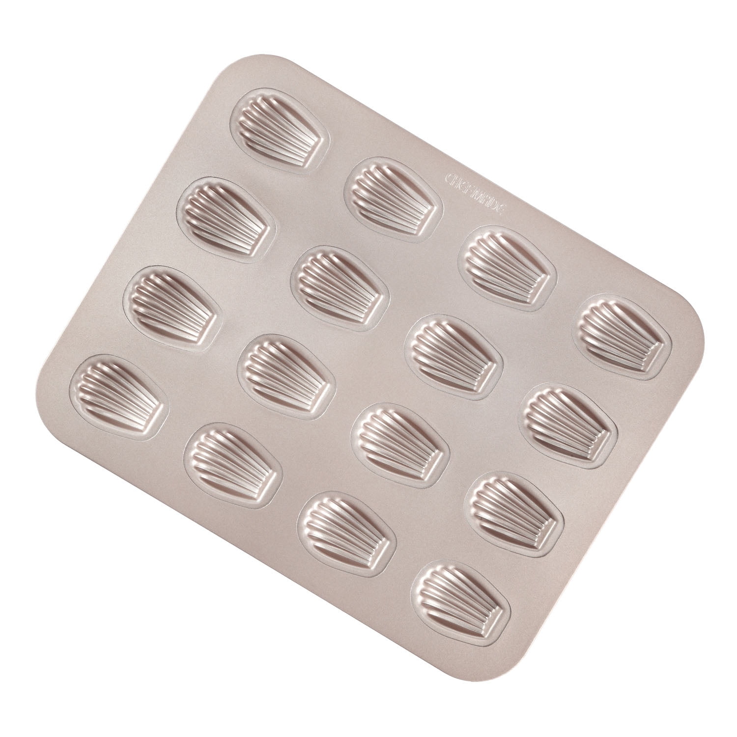 CHEFMADE 16-Cavity Mini Madeleine Mold Cake Pan, Non-Stick Bakeware for ...
