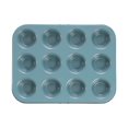 CHEFMADE Muffin Cake Pan, 12-Cavity Non-Stick Carbon Steel Canele ...