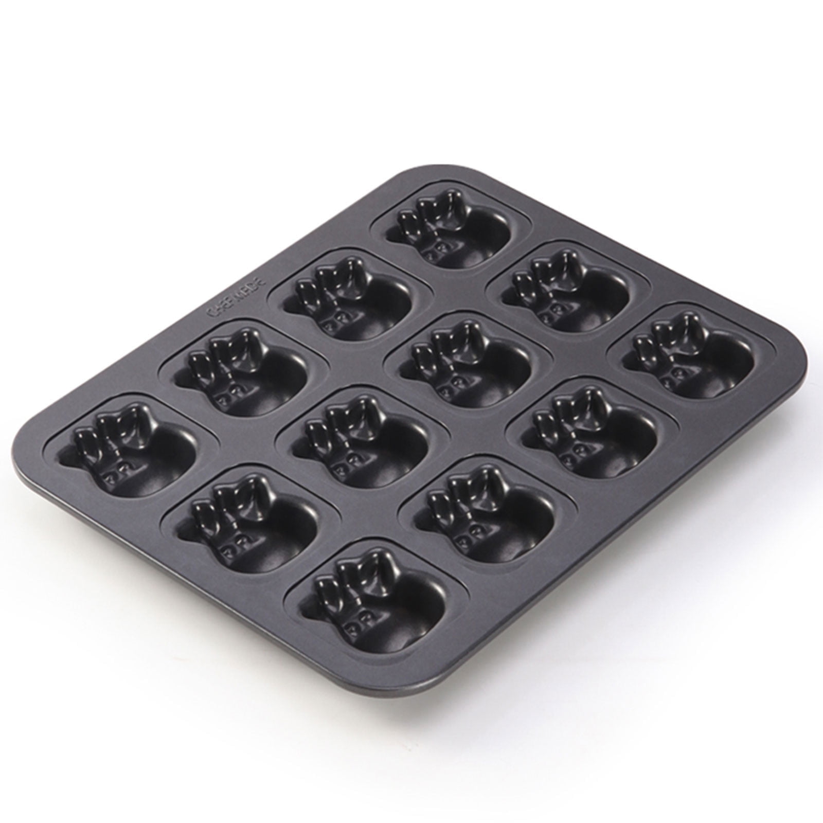 CHEFMADE Muffin Cake Pan, 12-Cavity Non-Stick Carbon Steel Cow-Shaped ...