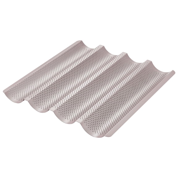 Baguette/french Bread Pan Perforated Non-stick Aluminum - Walmart.com