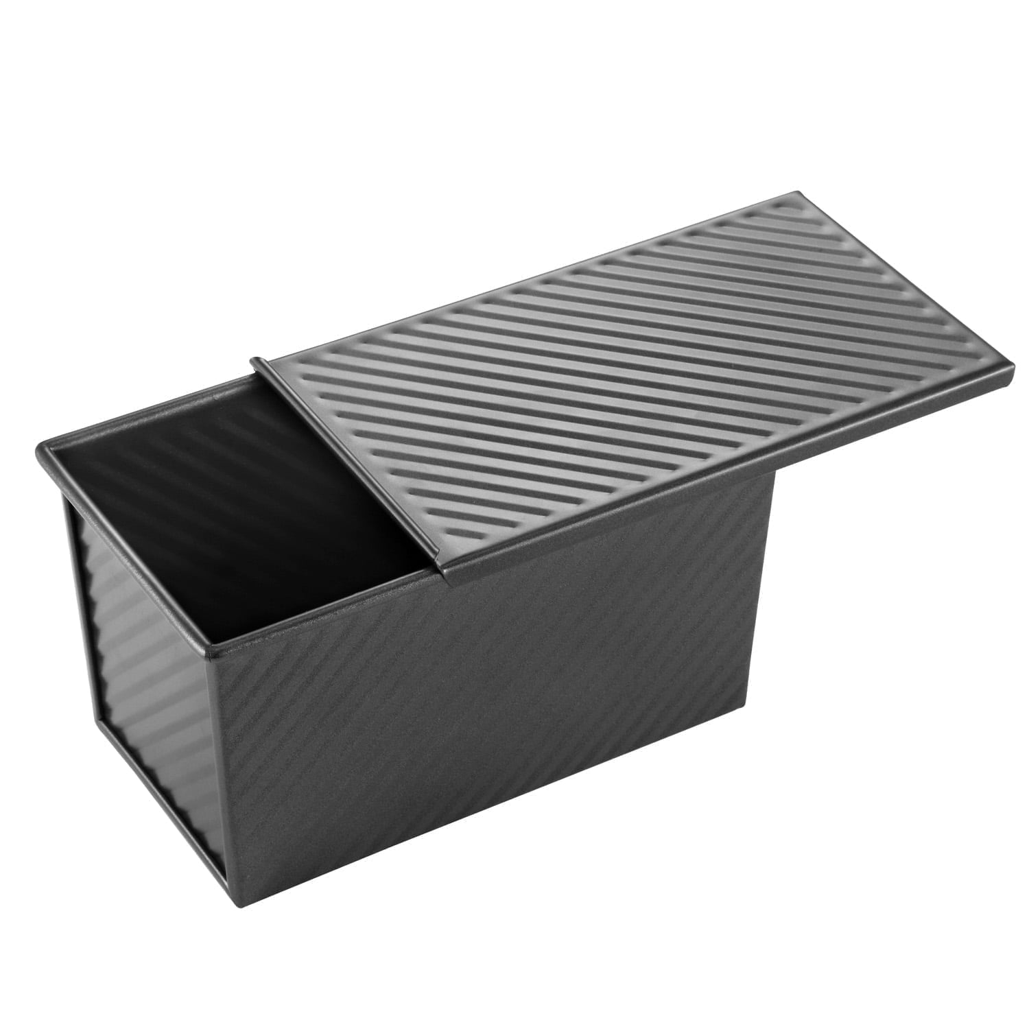 CHEFMADE Pullman Loaf Pan with Lid, 1 lb Capacity Bakeware - Walmart.com