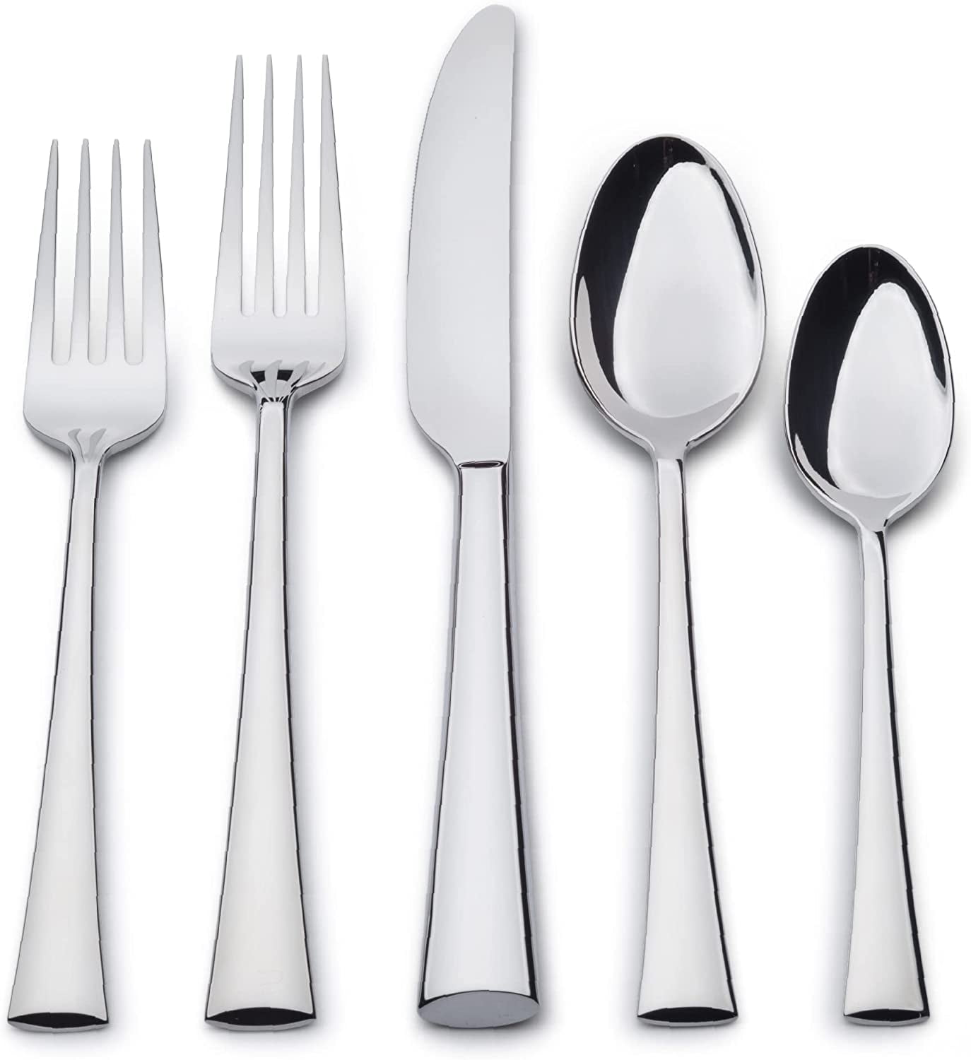 CHEFS Stainless Steel Forged 44PC Flatware Set, Service for 8, Studio - Walmart.com