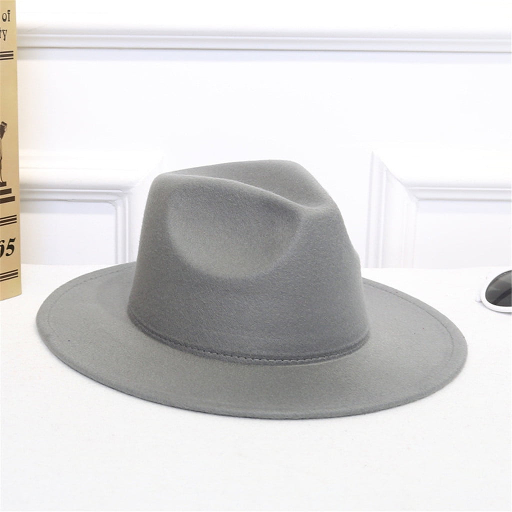 CHEGUTA Hats for Women Crushable Wool Felt Outback Hat Panama Wide Brim ...