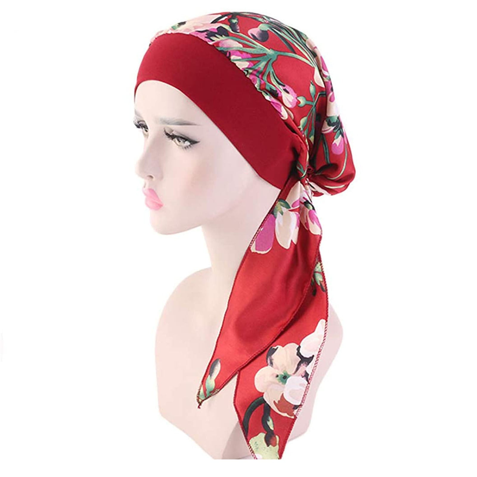 CHEGUTA Turbans for Women Casual Loose Print Chemo Beanie Cancer ...