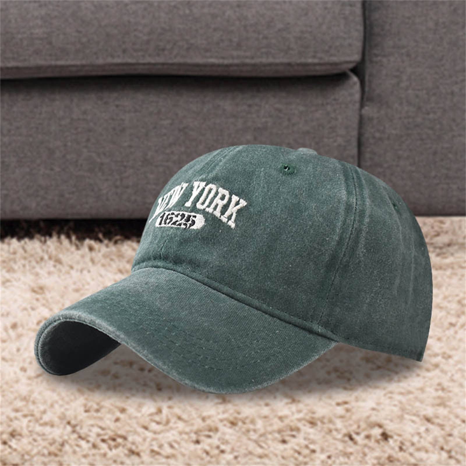 CHEGUTA Womens Baseball Caps Alphabet Embroidery Solid Color Duck Hat ...