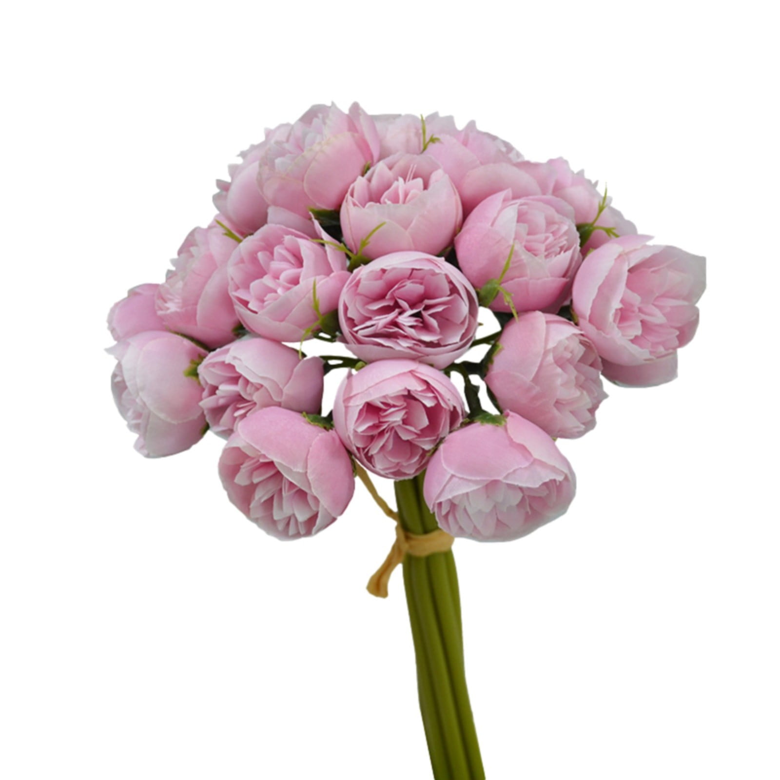 CHELIASD 27 Heads Roses Artificial Flower Silk Mini Roses Flowers for ...