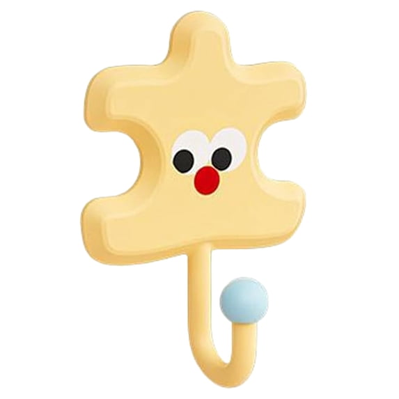 CHELIASD Adhesive Wall Hooks Set, Cute Animal Design for Hanging Keys ...
