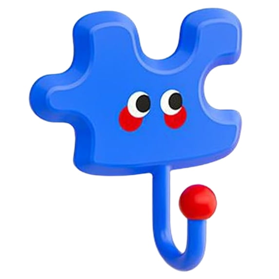 CHELIASD Adhesive Wall Hooks Set, Cute Animal Design for Hanging Keys ...