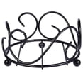 CHELIASD Heavy-Duty Metal Coaster Holder, RustResistant Iron Wire ...