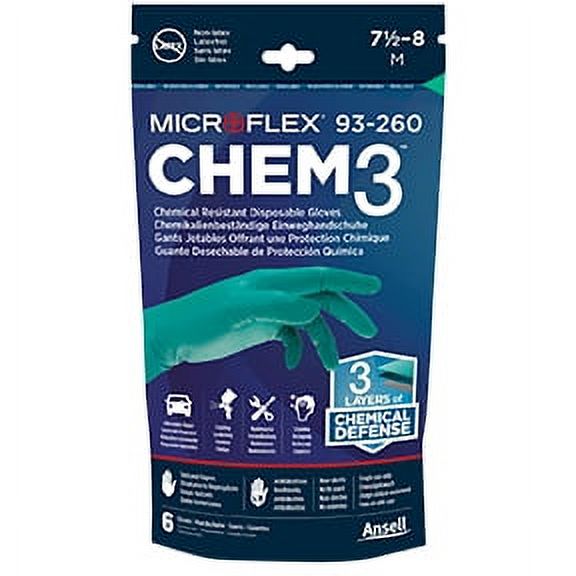 CHEM3 RETAIL 6PACK EXTRA LARGE 93260RP100 - Walmart.com
