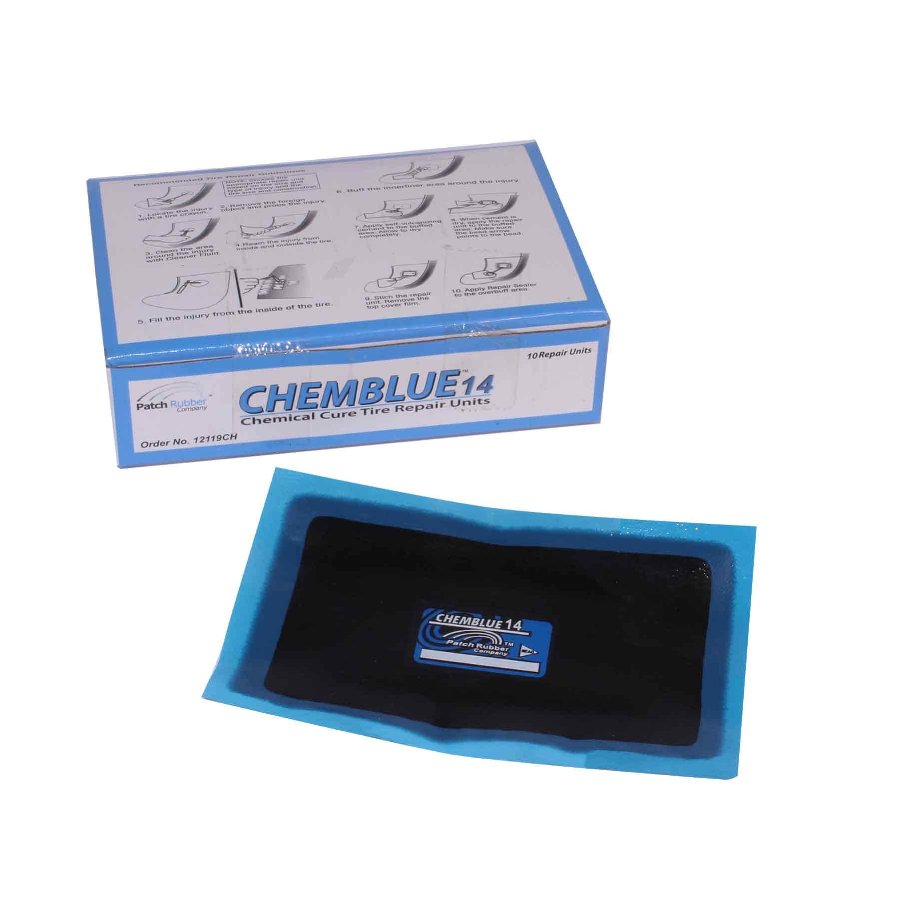 CHEMBLUE 14 Tire Repair Unit, Radial Passenger Tire Repair Patch for ...