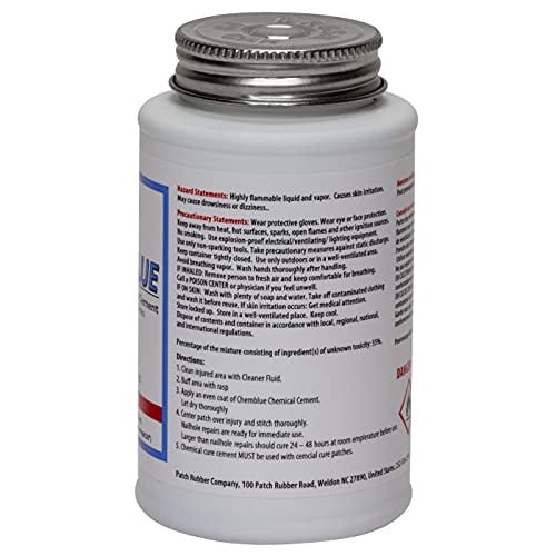 CHEMBLUE 16460 Universal Chemical Tire Repair Self Vulcanizing Cement ...