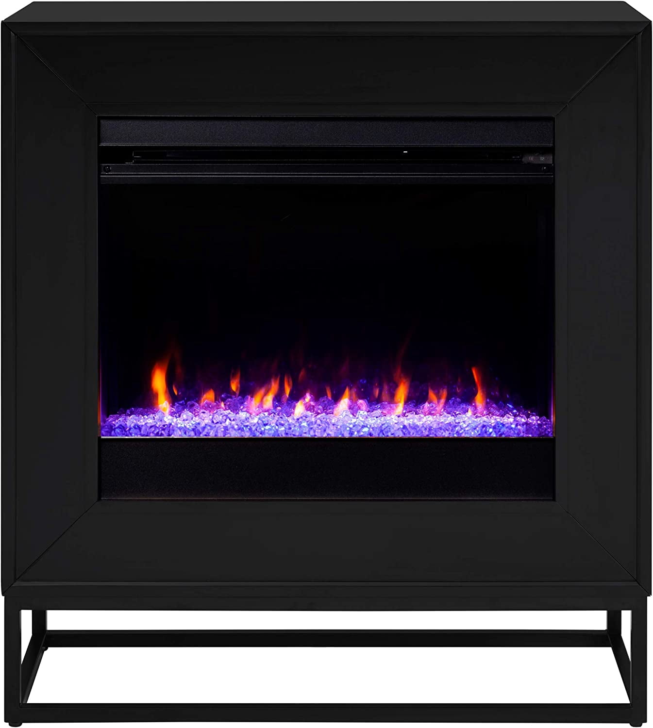 CHENCHEN Frescan Color Changing Electric Fireplace, Black - Walmart.com