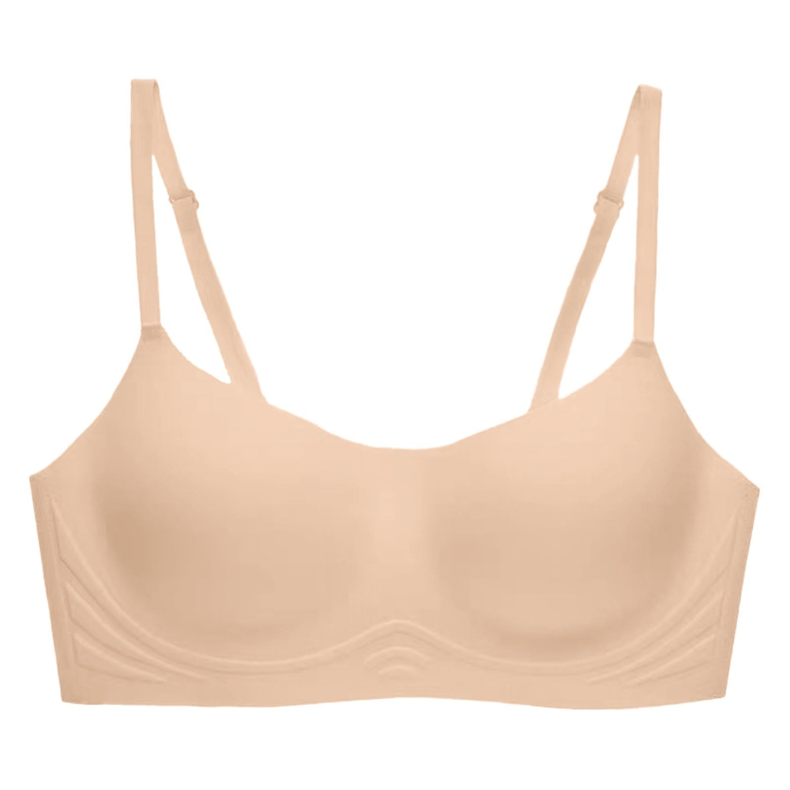 CHENGHHEIP Bras For Women Underwire Wireless Minimizer Mesh Solid ...