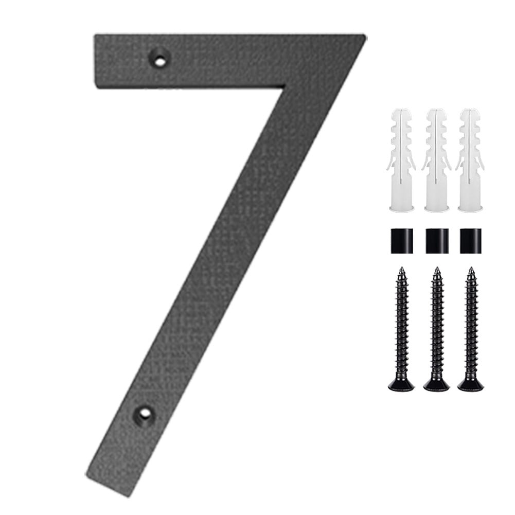 CHENGSI 12 Inch Modern House Numbers Black Large Address Numbers for ...