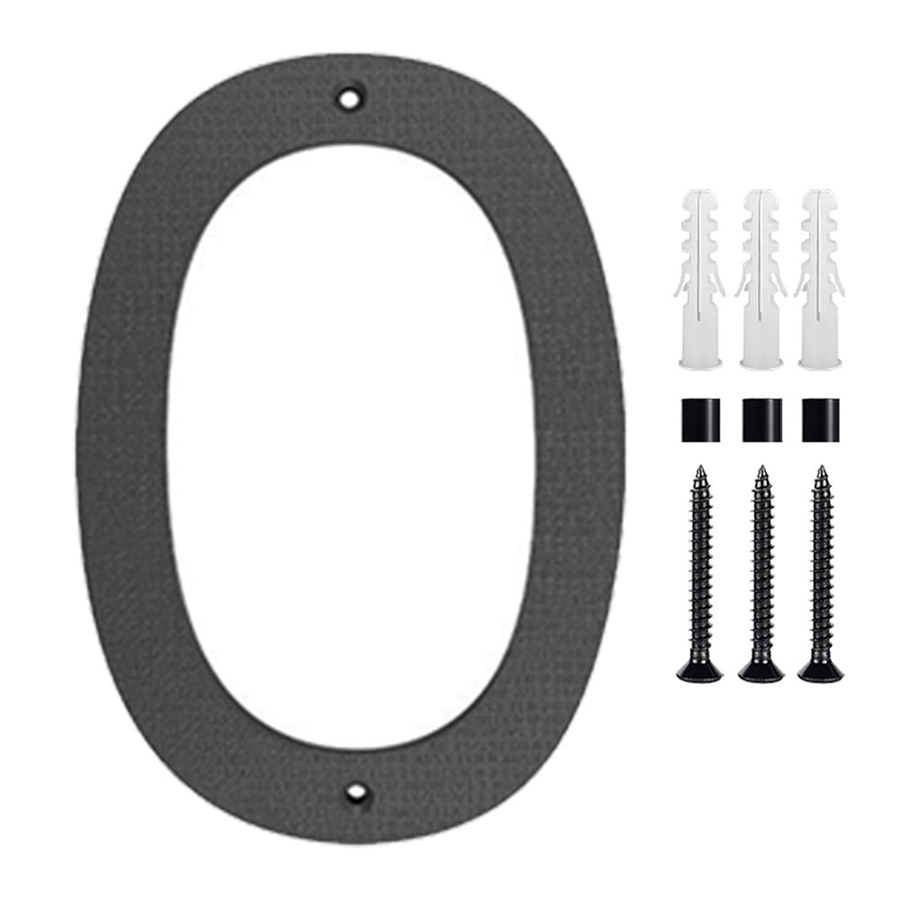CHENGSI 12 Inch Modern House Numbers Black Large Address Numbers for ...