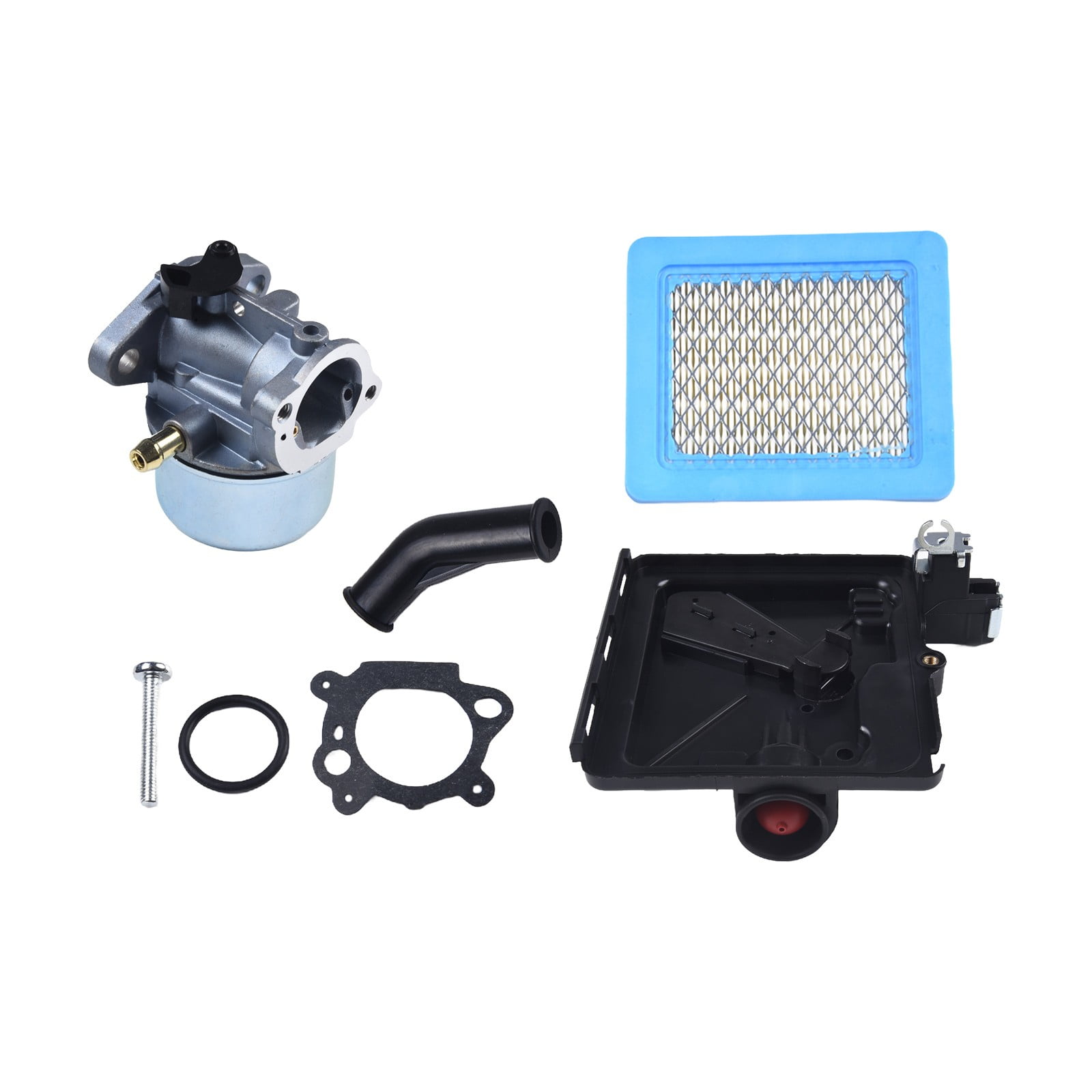 CHENGSI for 799868 Carburetor Air Filter Cleaner Primer Base Kit for ...
