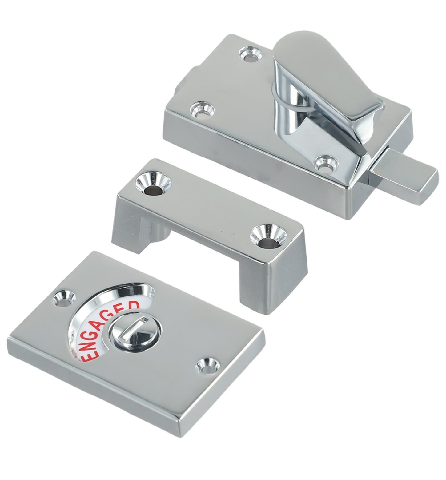 CHENGSI for Bathroom Indicator Lock Vacant Engaged Privacy WC Toilet ...