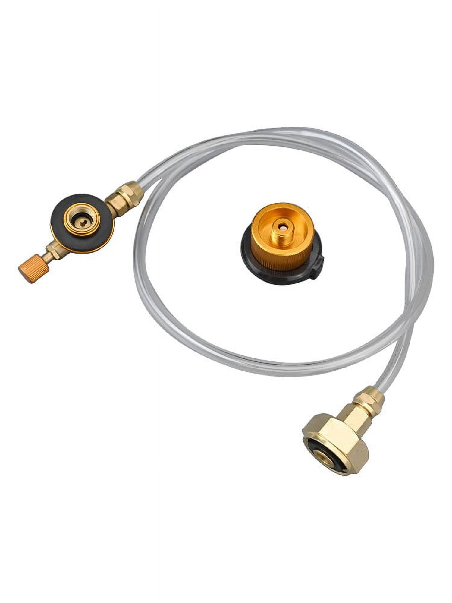 CHENGSI Camping Stove Gas Cylinder Adapter Set - Propane Refill Adapter ...
