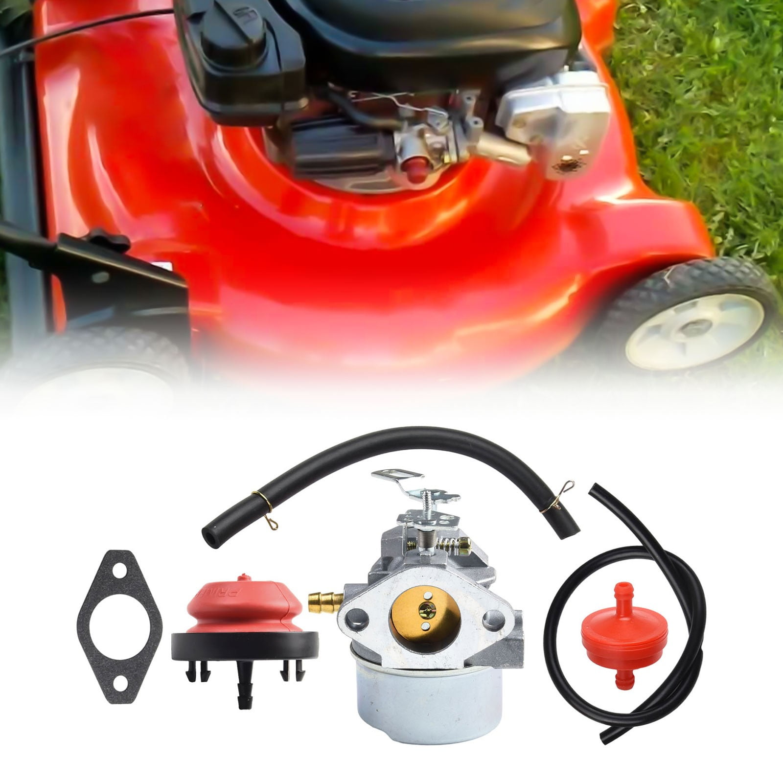 CHENGSI Carburetor Kit for Tecumseh HMSK80 HMSK90 HMSK100 8hp 9hp 10hp ...