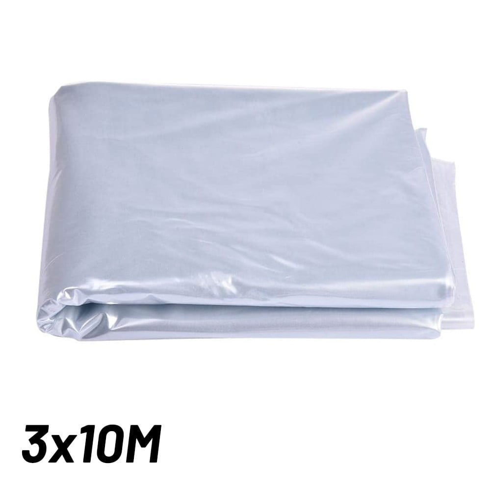 CHENGSI for Clear Polythene Plastic Sheeting for Greenhouse Roof 3x10m ...
