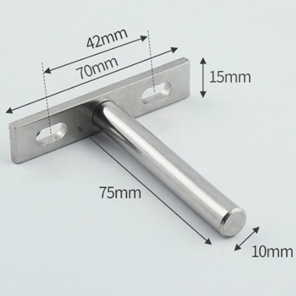 CHENGSI for Folding Shelf Support Bracket 3 Inch Concealed Floating ...