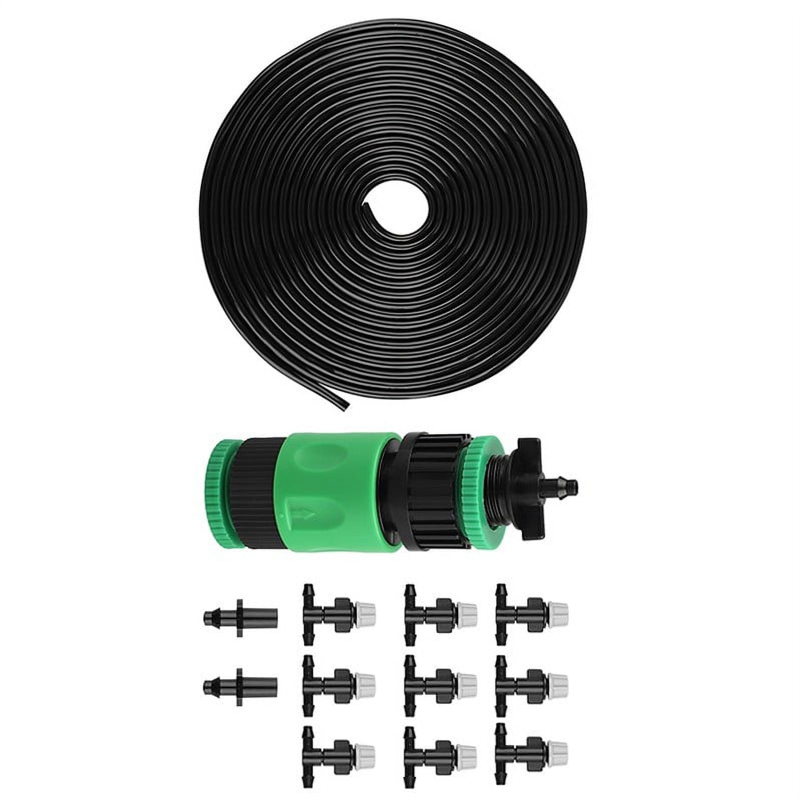 CHENGSI for Garden Patio Misting System 33ft Micro Irrigation Kit with ...